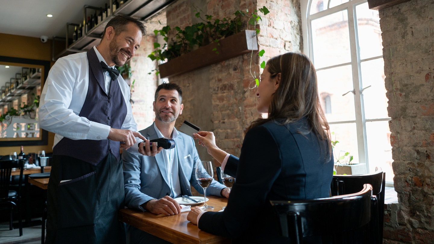How does tipping on a credit card work? | Chase