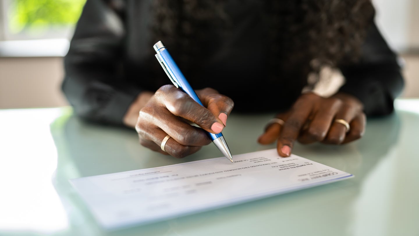 How to cash a check without a bank account | Chase