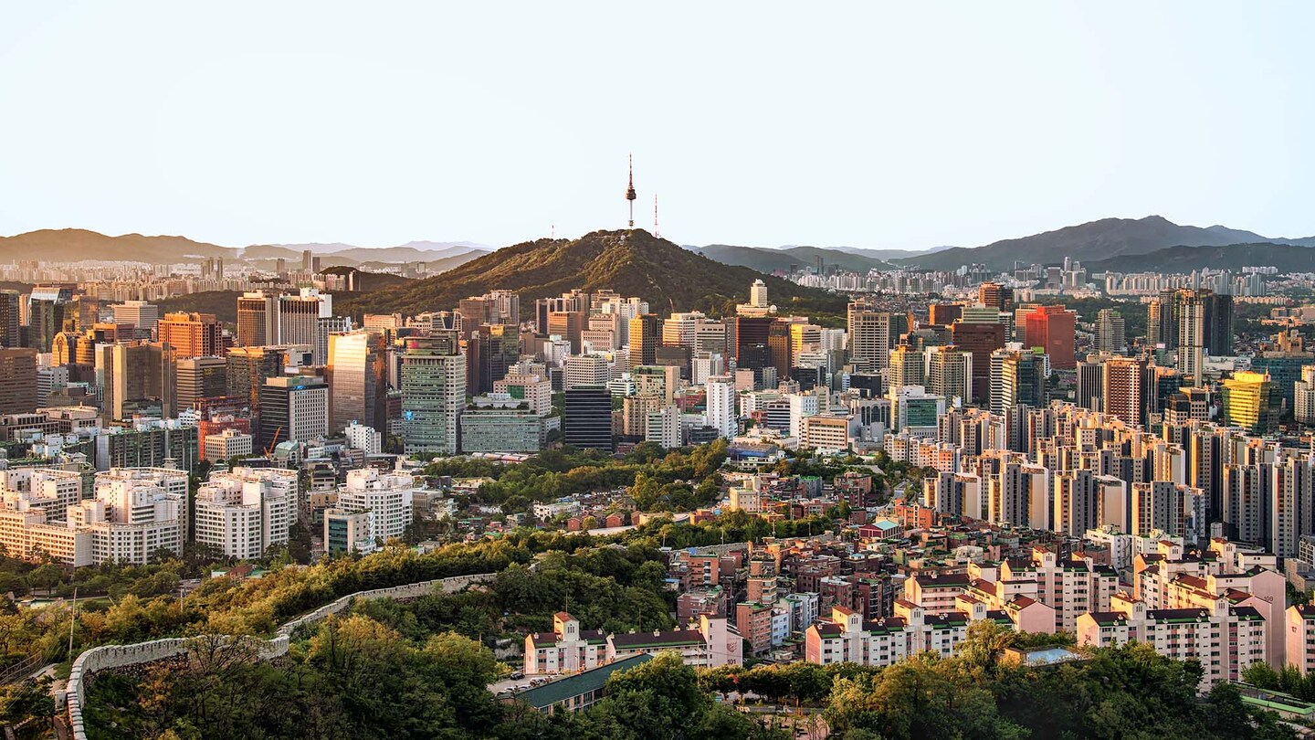 South Korea Red Light District In Seoul South Korea Area Map ...